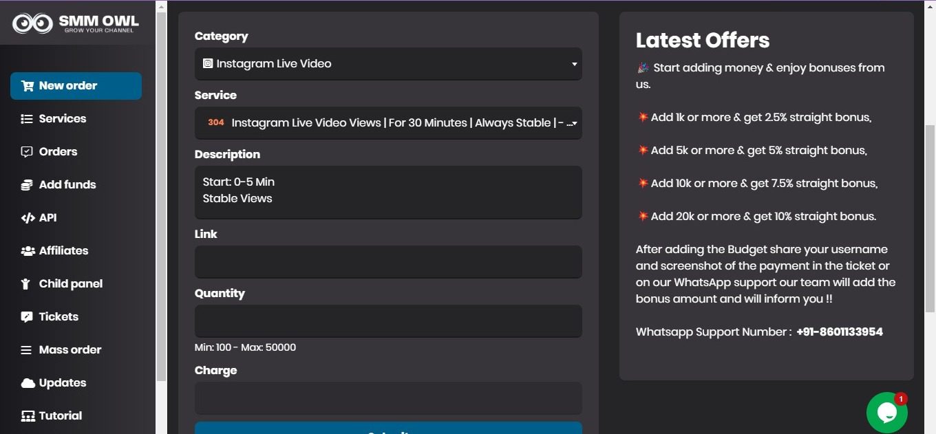 Buy Instagram Live Video Views From SMMOwl
